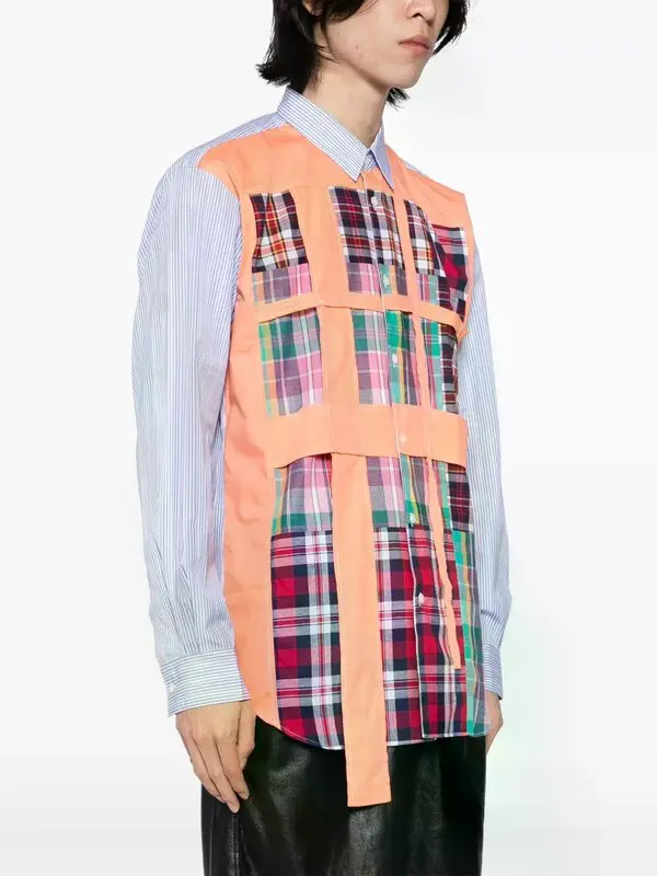 Comme Des Garçons Tartan Lattice Shirt