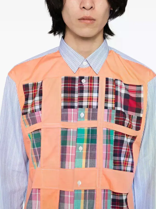 Comme Des Garçons Tartan Lattice Shirt