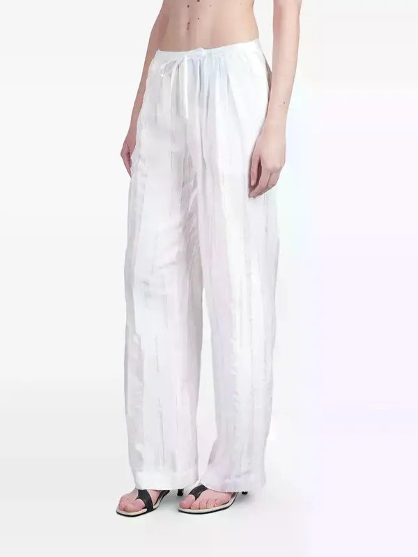 Loulou De Saison Soler Trousers - White