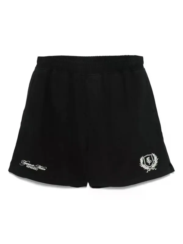 REPRESENT Crest Shorts - Black