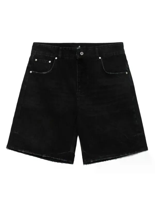 REPRESENT R10t Tailored Denim Shorts - Black