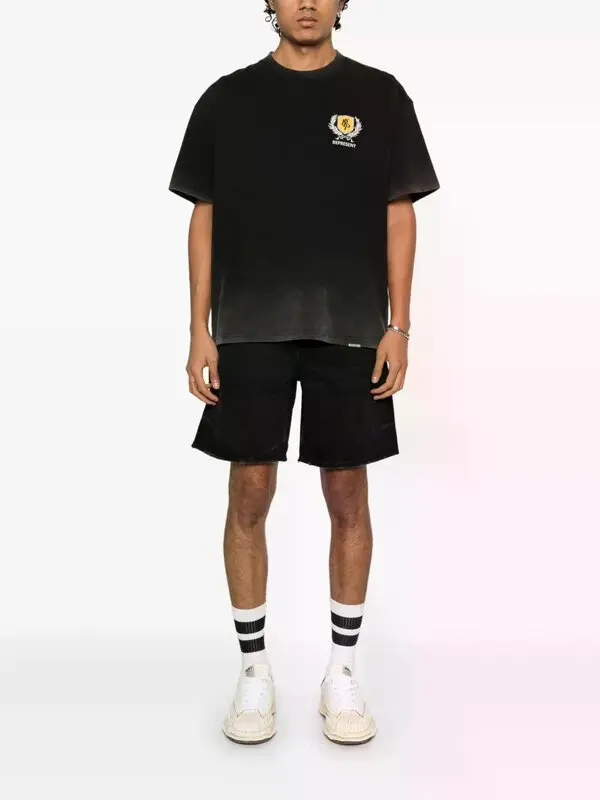 REPRESENT R10t Tailored Denim Shorts - Black