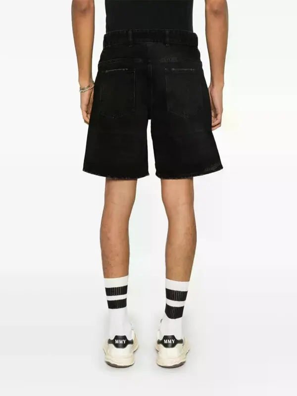 REPRESENT R10t Tailored Denim Shorts - Black