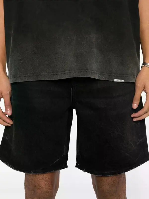 REPRESENT R10t Tailored Denim Shorts - Black