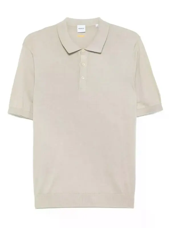 Aspesi Cotton Polo Shirt - Green