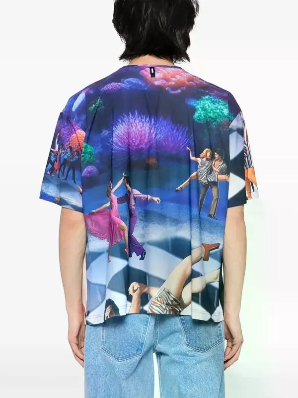 Sunnei Over T-shirt - Blue