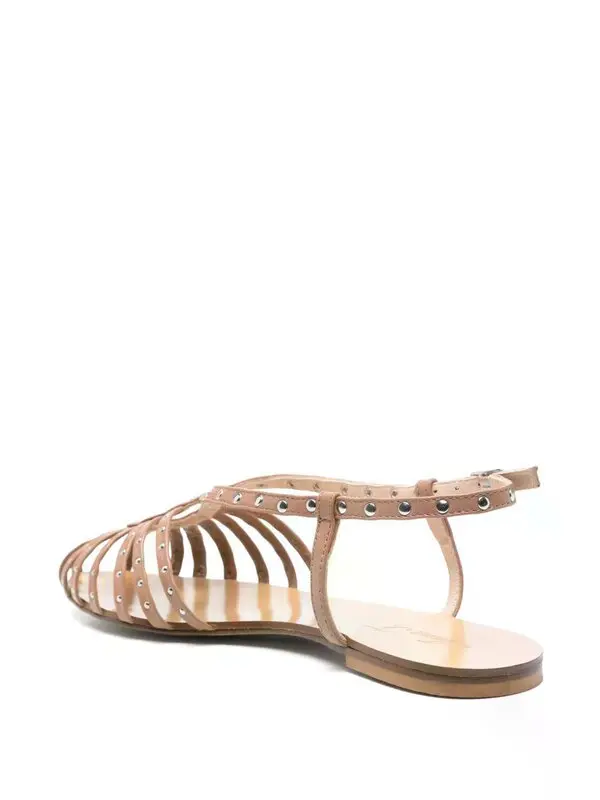 ANNA F. Camelia Studded Sandals