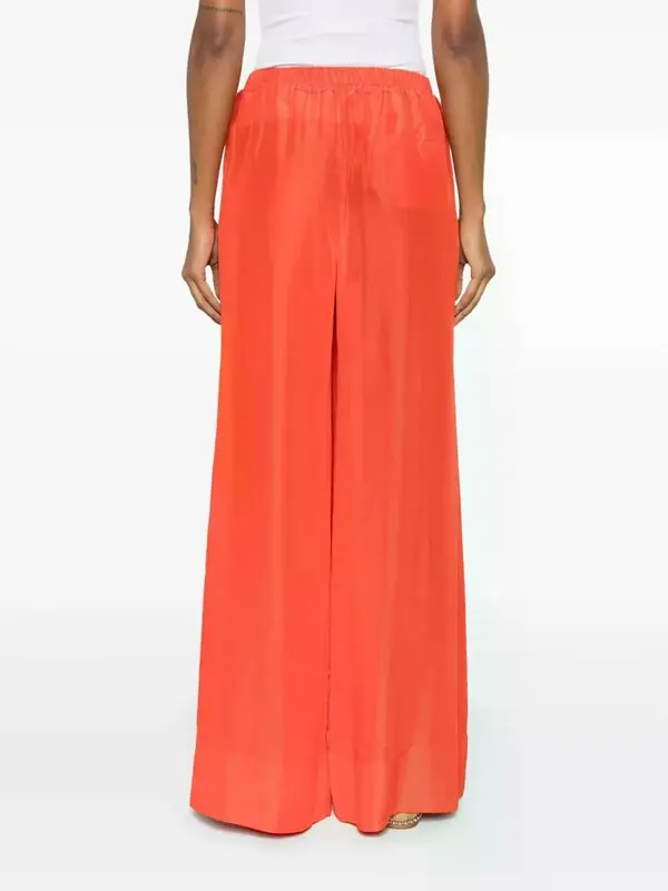 FORTE_FORTE Silk Trousers - Orange