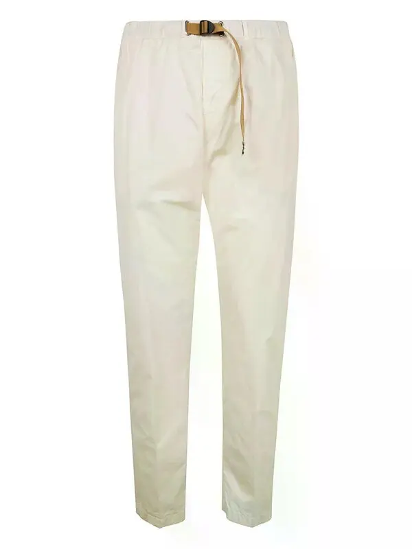 WHITE SAND Drawstring Trousers