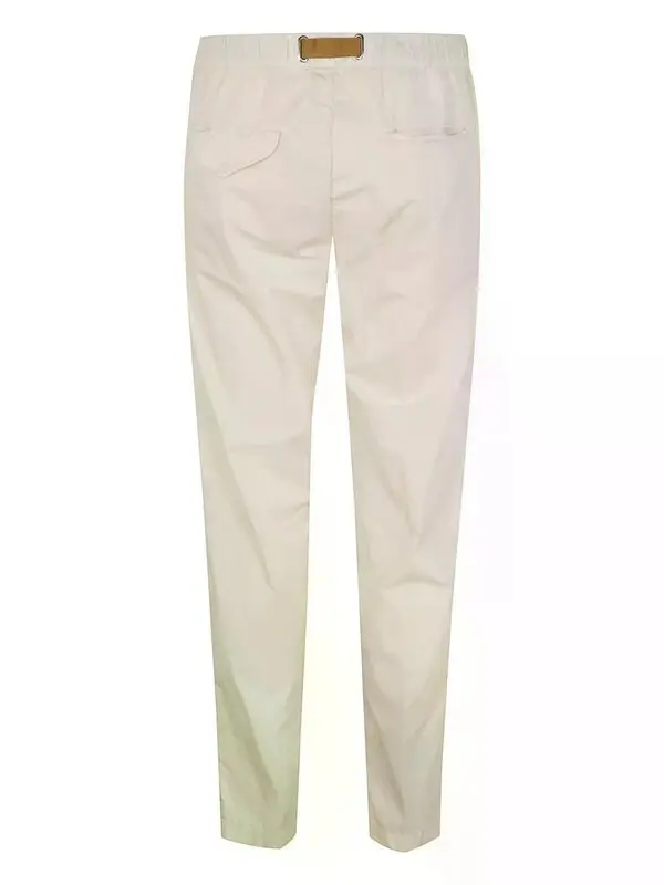 WHITE SAND Drawstring Trousers