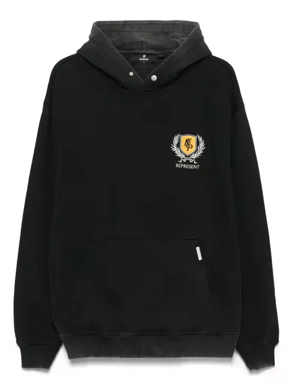 REPRESENT Crest Hooded Sweatshirt