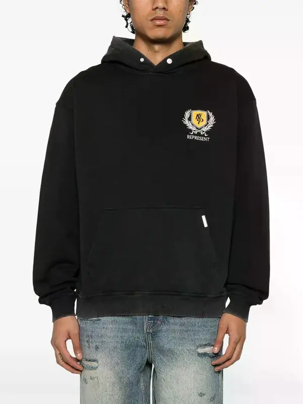 REPRESENT Crest Hooded Sweatshirt