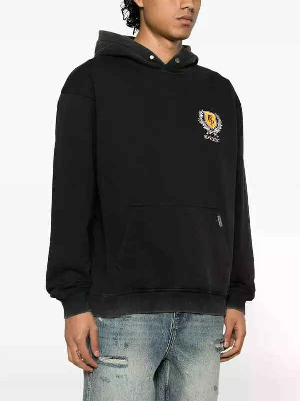REPRESENT Crest Hooded Sweatshirt