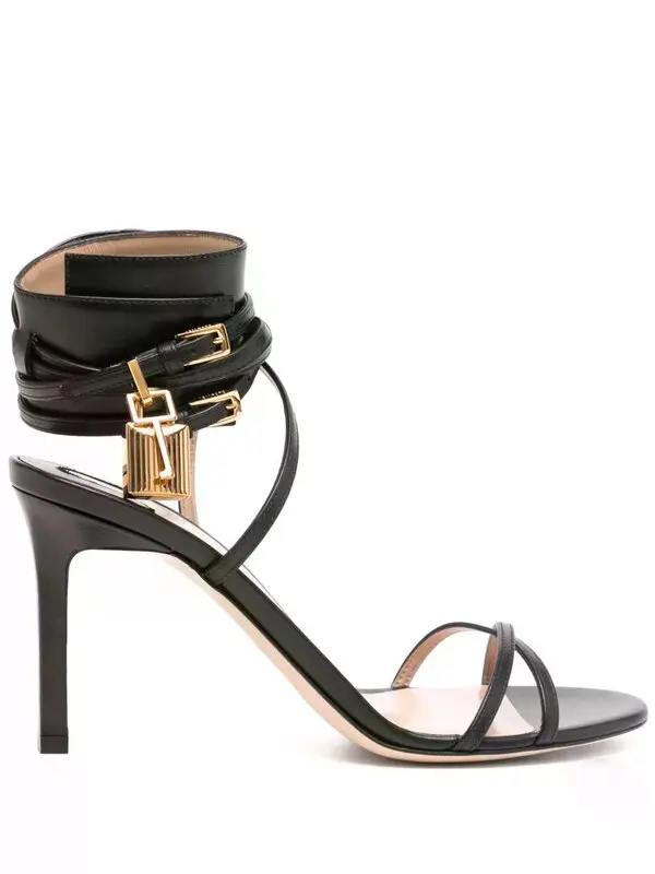 TOM FORD 82mm Leather Sandals