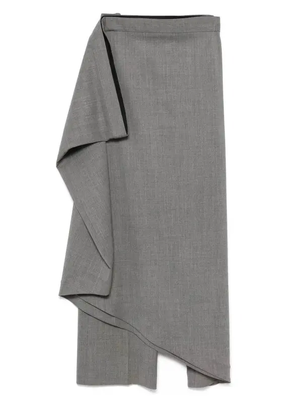 ALAINPAUL Extended Tailored Trousers - Grey