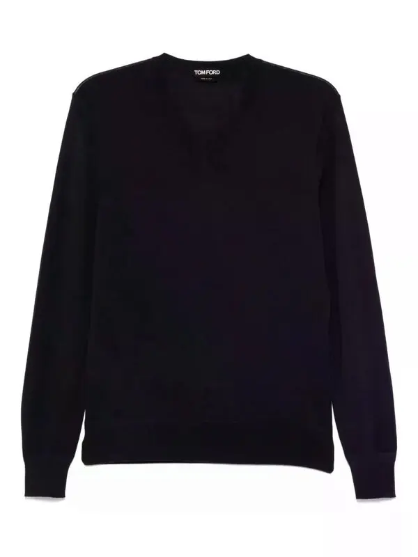 TOM FORD V-neck Knitted T-shirt