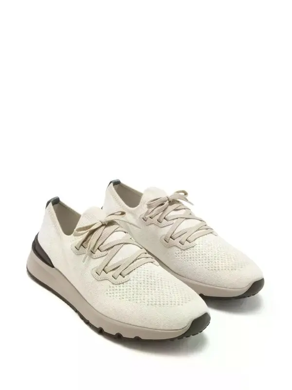 Brunello Cucinelli Knit Runner Sneakers