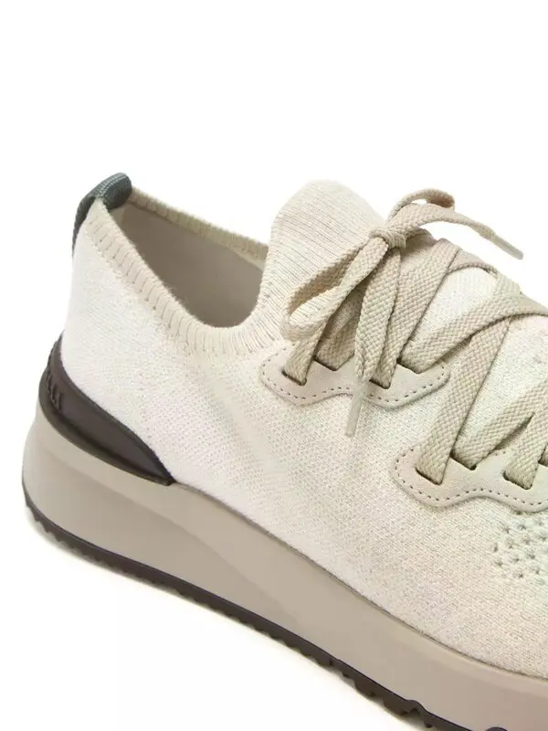 Brunello Cucinelli Knit Runner Sneakers