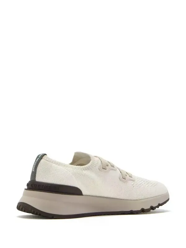 Brunello Cucinelli Knit Runner Sneakers