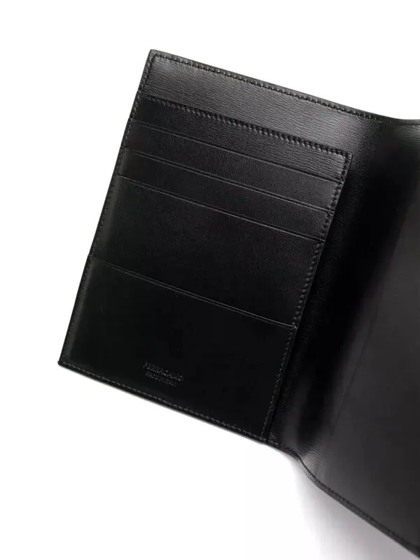 FERRAGAMO Leather Passport Holder