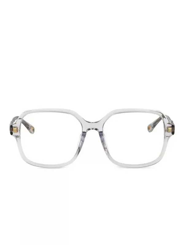 Chloé Oversized Frame Glasses - White