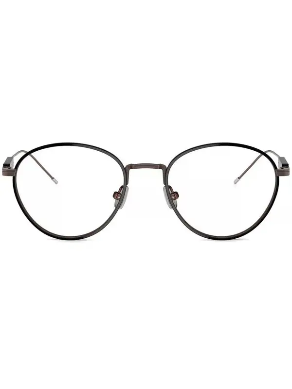 Brunello Cucinelli Round-frame Eyeglasses - Black