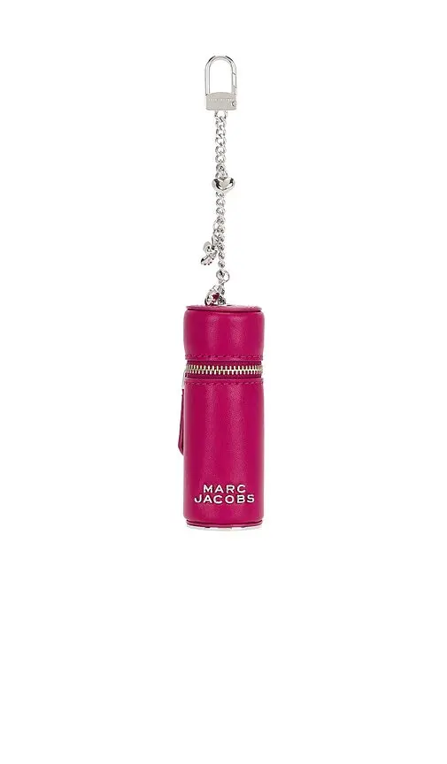 Marc Jacobs Lipstick Case Charm In Pink - Lipgloss Pink