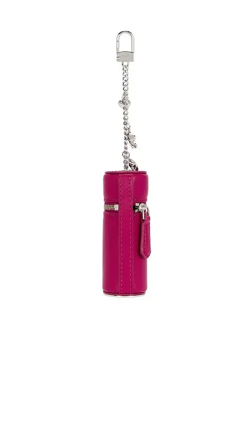 Marc Jacobs Lipstick Case Charm In Pink - Lipgloss Pink