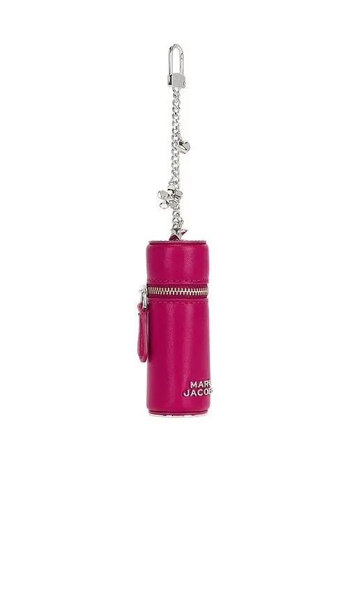 Marc Jacobs Lipstick Case Charm In Pink - Lipgloss Pink