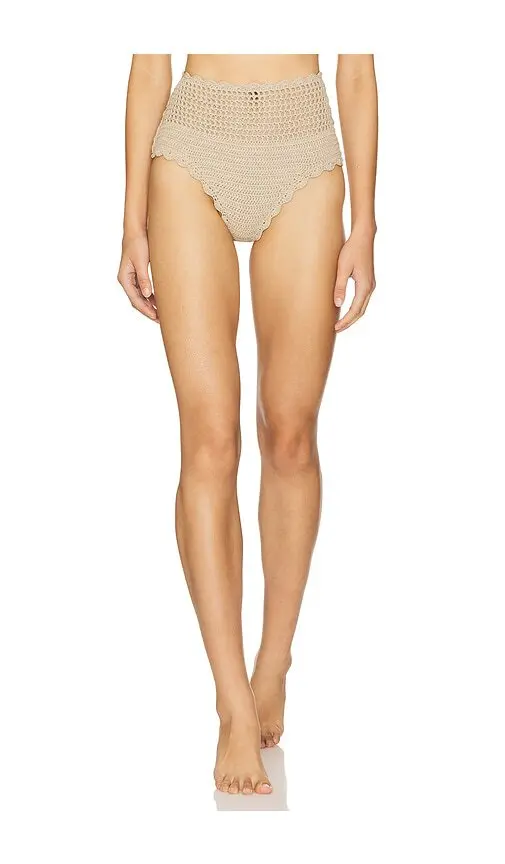 Beach Riot Wyatt Bikini Bottom - Tan