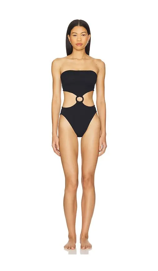 Hunza G Jerry One Piece - Black