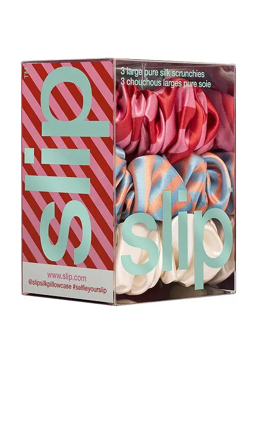 Slip Large Scrunchies Set Of 3 - Midsummer
