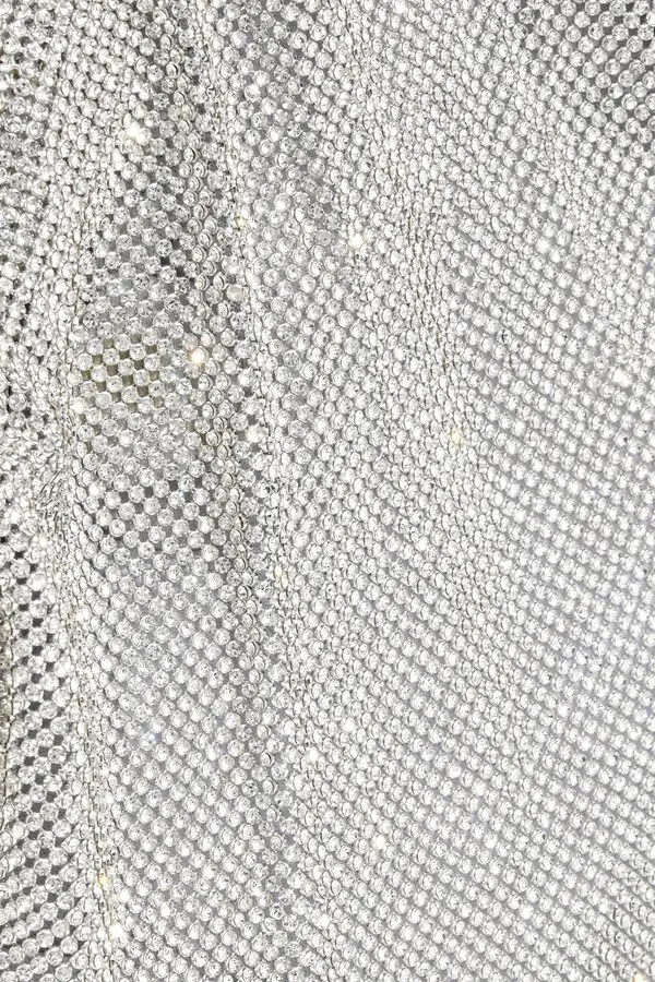 Simkhai Ellerie Crystal-embellished Satin Tote