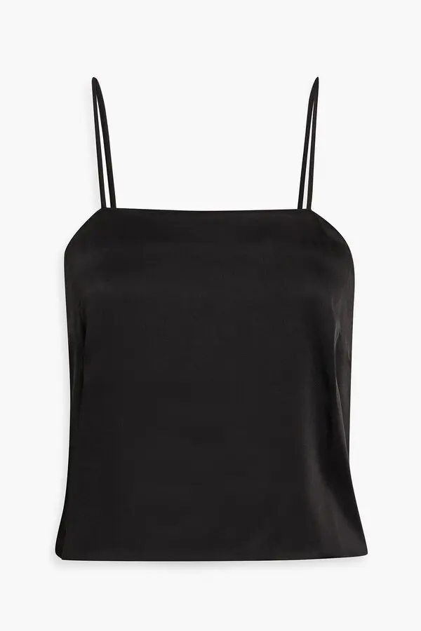 Simkhai Vela Cropped Satin Camisole
