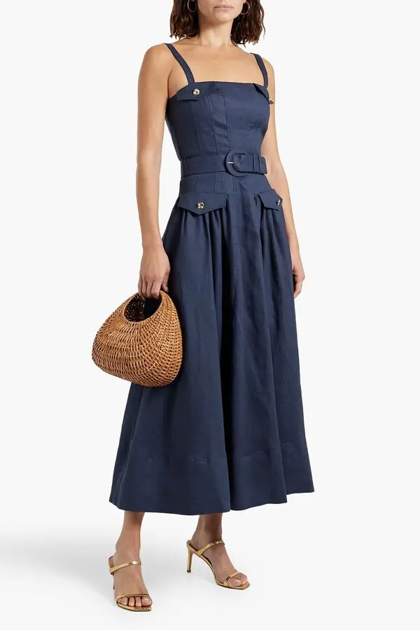 plus size midi satin dress Ever-Pretty Plus Size High-Low Midi Satin Satin Dress with Pockets