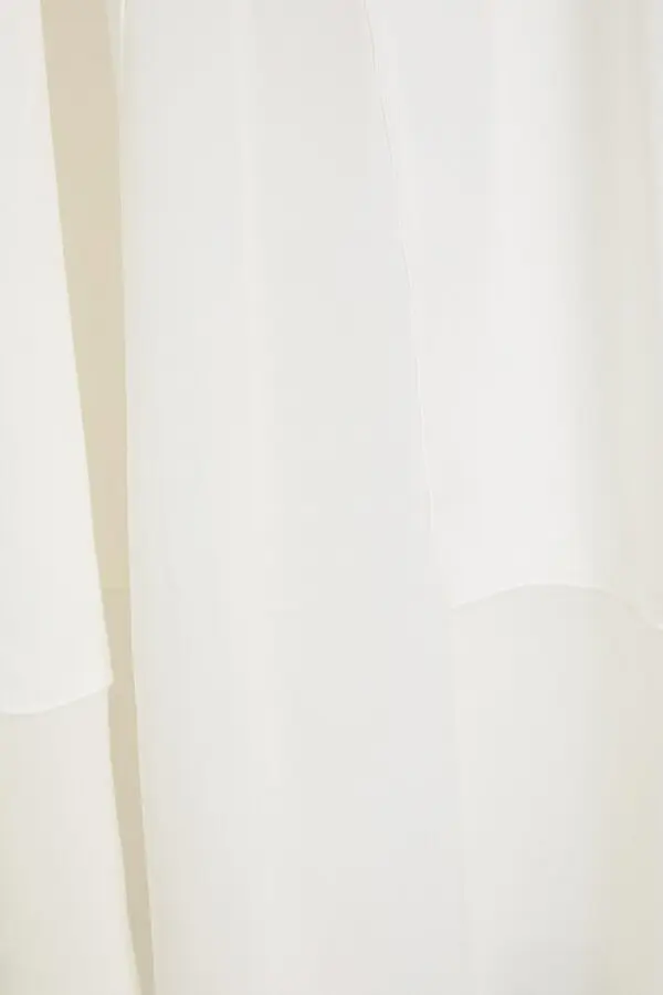Simkhai Darina Tulle And Satin-trimmed Jersey Gown