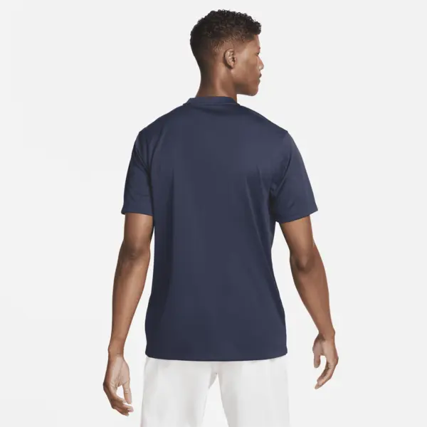 Nike Court Dri-fit Tennis Blade Polo - Blue
