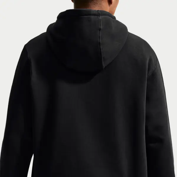 Nike Club Pullover Fleece Hoodie - Black