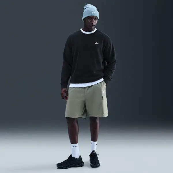 Nike Club Fleece Crew - Black