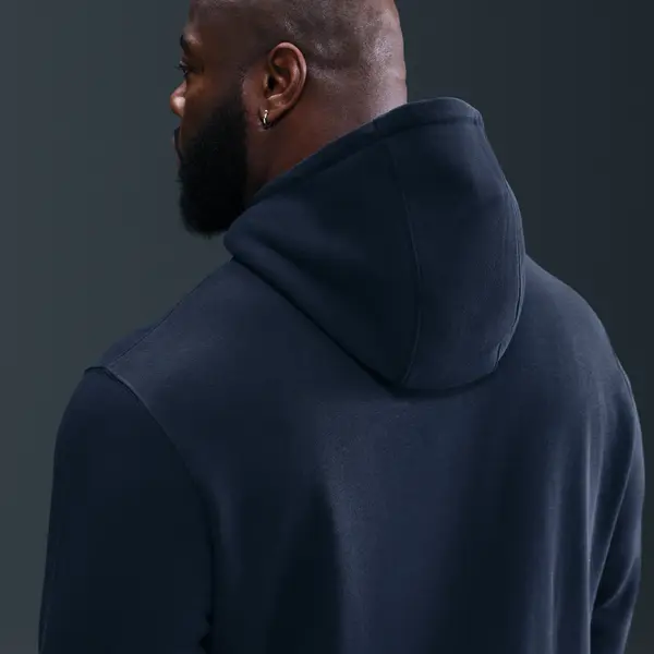 Nike Club Pullover Fleece Hoodie - Blue