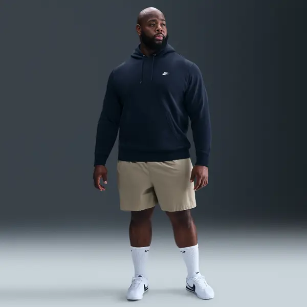 Nike Club Pullover Fleece Hoodie - Blue