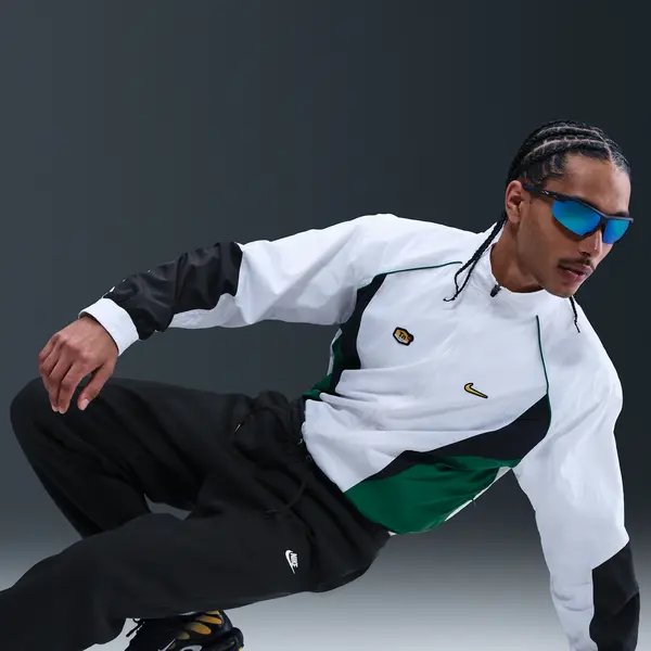 Nike Club Cuffed Brushed Fleece Pants - Black