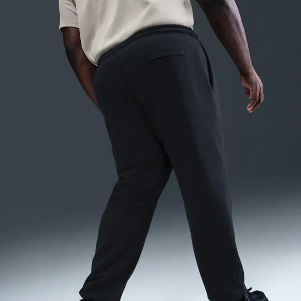Nike Club Cuffed Brushed Fleece Pants - Black