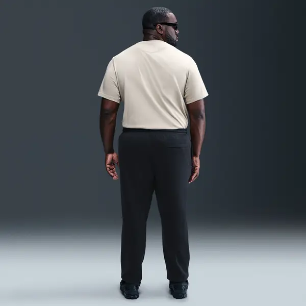 Nike Club Cuffed Brushed Fleece Pants - Black