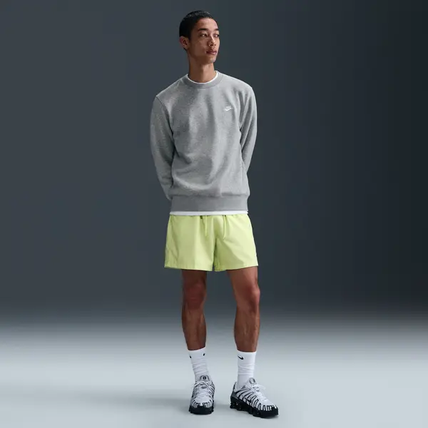 Nike Club Fleece Crew - Grey