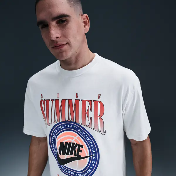 Nike Max90 Basketball T-shirt - Grey