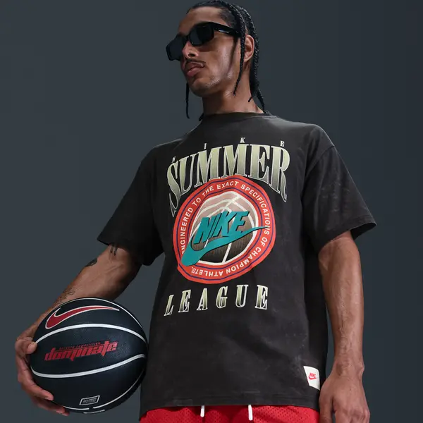 Nike Max90 Basketball T-shirt - Black