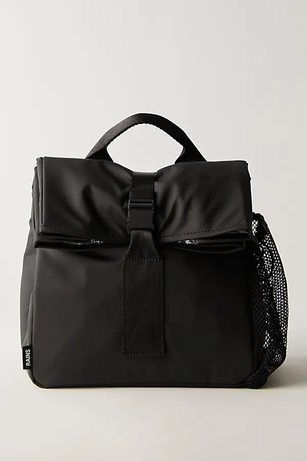 Rains Large Lunch Bag - Black