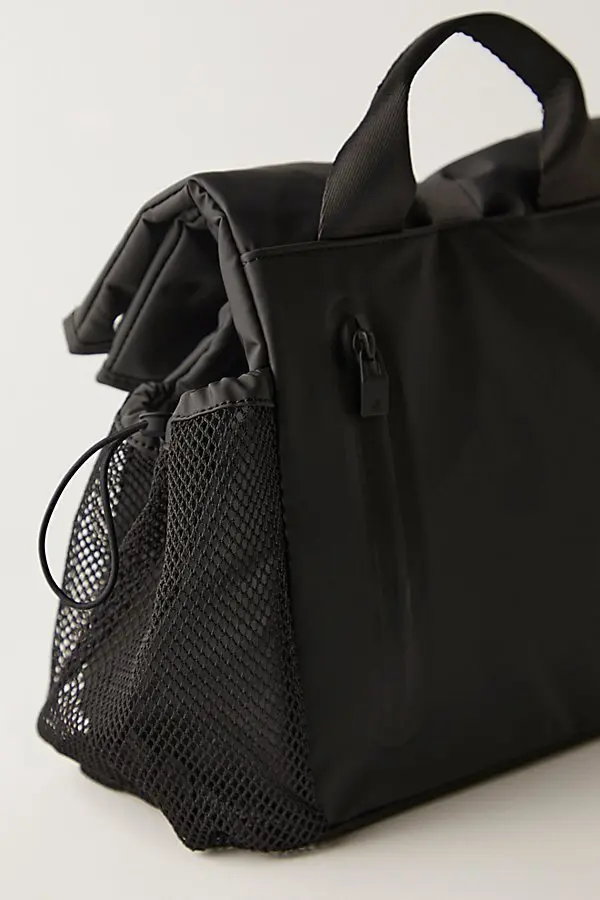 Rains Large Lunch Bag - Black