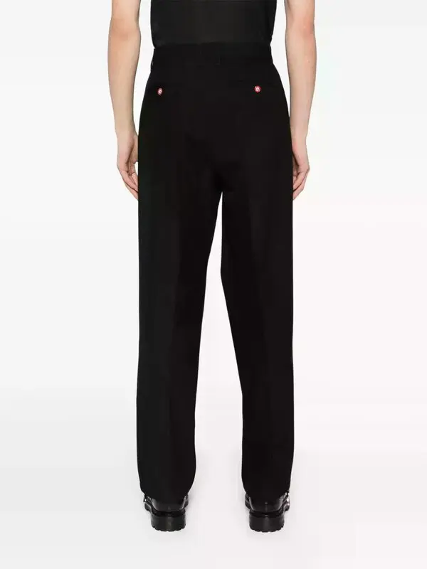 Casablanca Pleated Trousers - Black